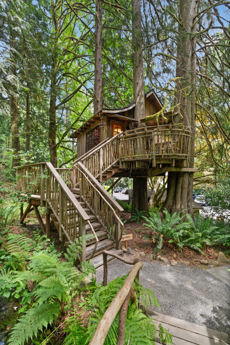 Upper Pond Treehouse at Treehouse Point - Nelson Treehouse