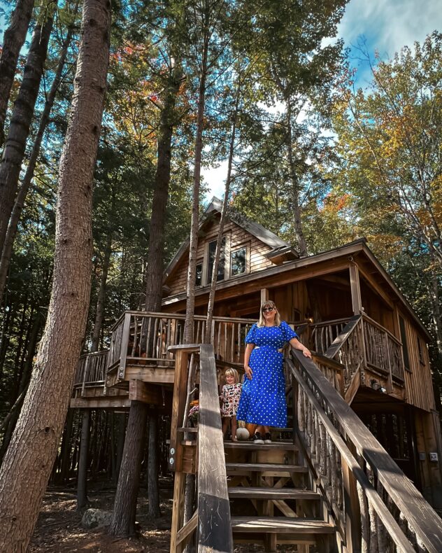 Fall Getaway at The Woods Treehouse - Nelson Treehouse