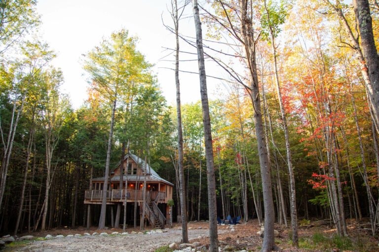 Fall Getaway at The Woods Treehouse - Nelson Treehouse
