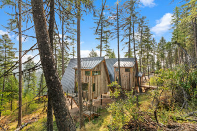 On The Rocks Ranch: An A-Frame Treehouse - Nelson Treehouse