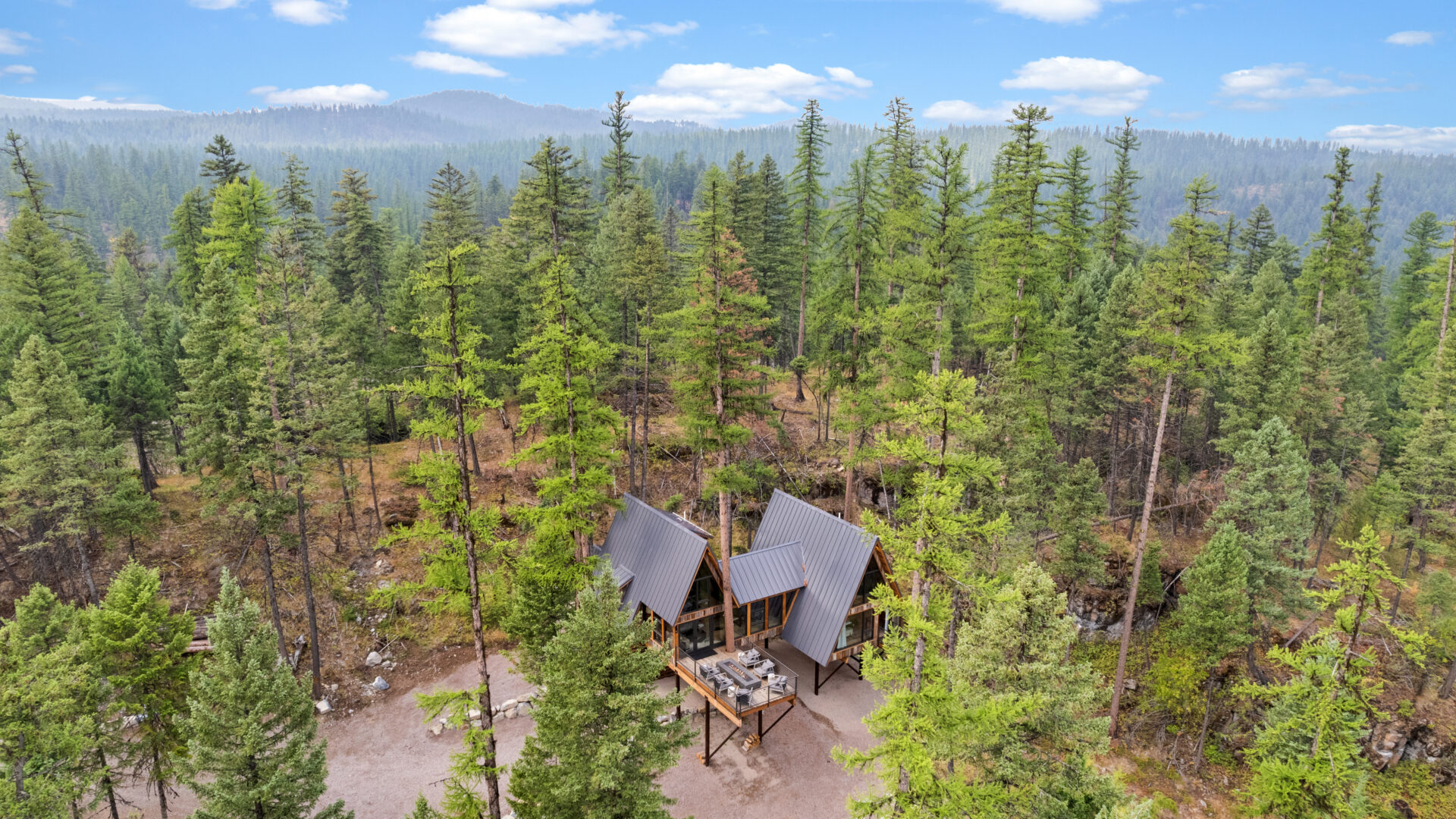On The Rocks Ranch: An A-Frame Treehouse - Nelson Treehouse