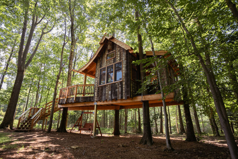 Amy Schumer’s Whimsical Treehouse - Nelson Treehouse