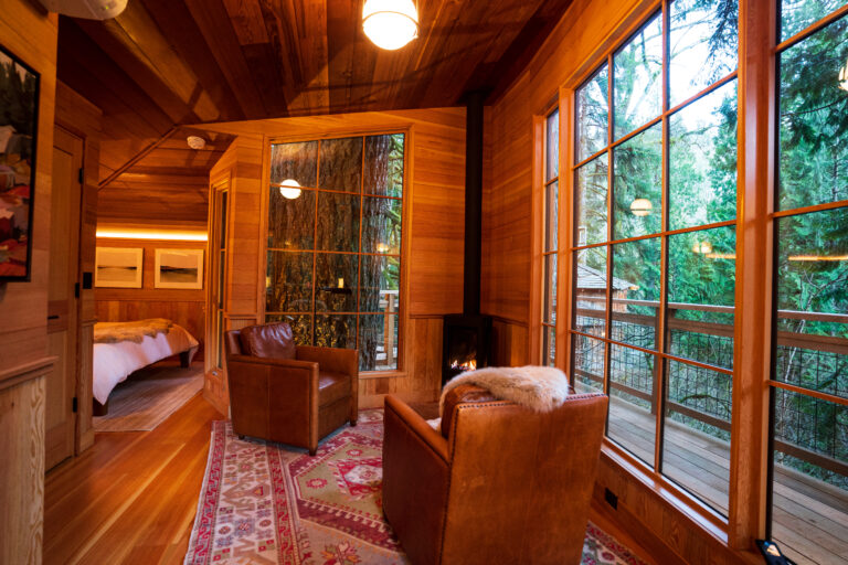 Ananda: The ADA-Accessible Treehouse at Treehouse Point - Nelson Treehouse