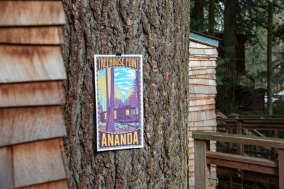 Ananda: The ADA-Accessible Treehouse at Treehouse Point - Nelson Treehouse